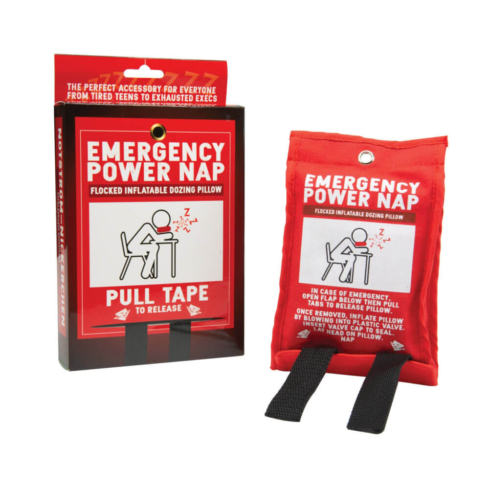 Funtime Emergency Power Nap Inflatable Pillow - His Gifts